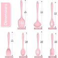 XUERUI-Silicone Cooking Utensils Set of 7, Heat-proof Kitchen Utensils ...