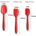 XUERUI-Silicone Spatula 3-piece Set, Ergonomic Handle High Heat ...