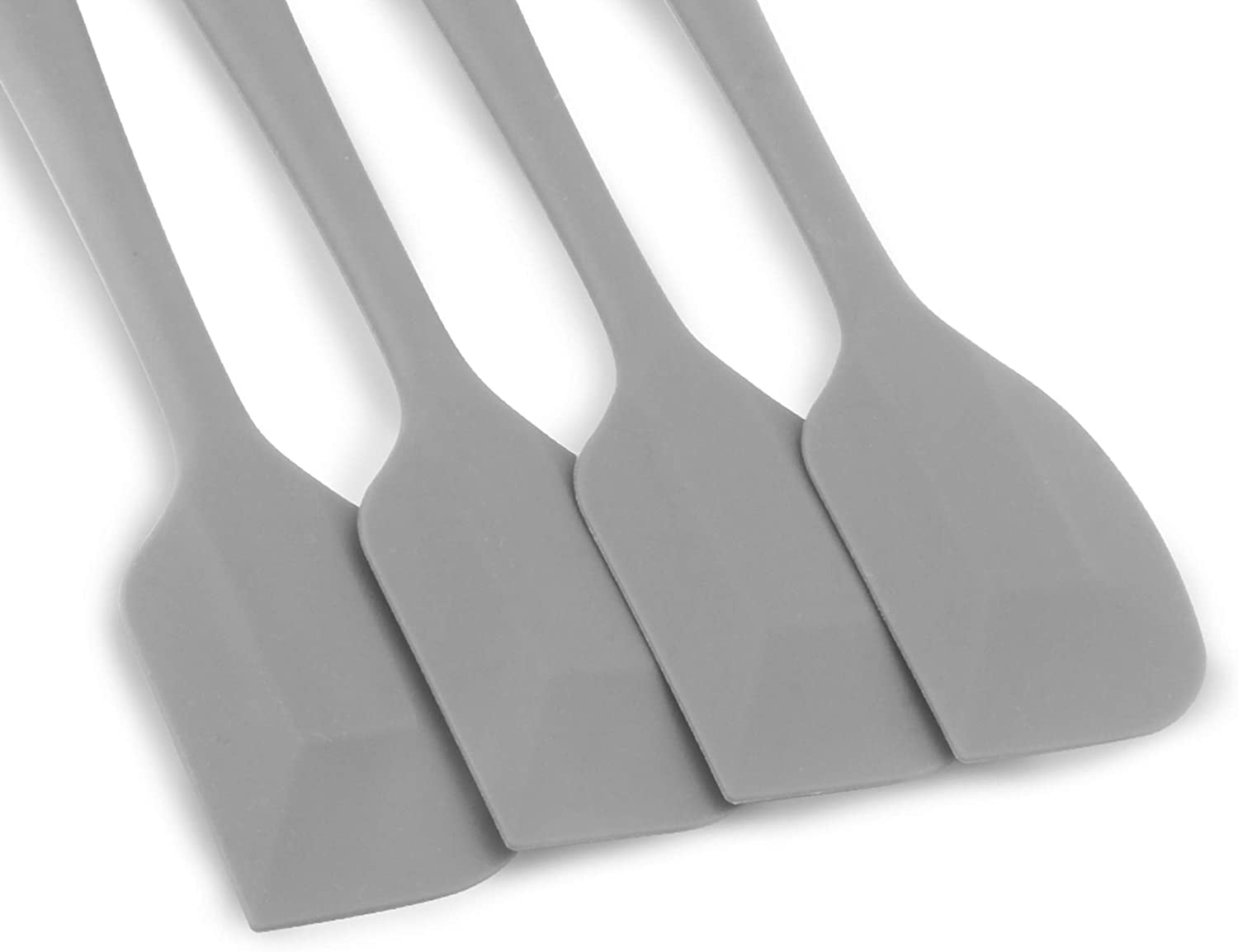 XUERUI-Silicone Spatula 4-piece Set, Heat-Resistant Non-stick Rubber ...