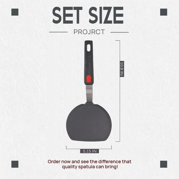 XUERUI-Silicone Spatula, Heat Resistant Food Grade Silicone Spatulas ...