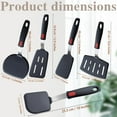 XUERUI-Silicone Spatula Turner, 5-Pack Spatulas Silicone Set for ...