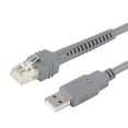 XUERUI-Symbol Ls2208 USB Cable USB A to RJ45 Coiled Spiral Extension ...
