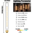 XUERUI-T300 Led Bulb, 11.8 Inch Long Tubular Led Light Bulbs, 100Watt ...