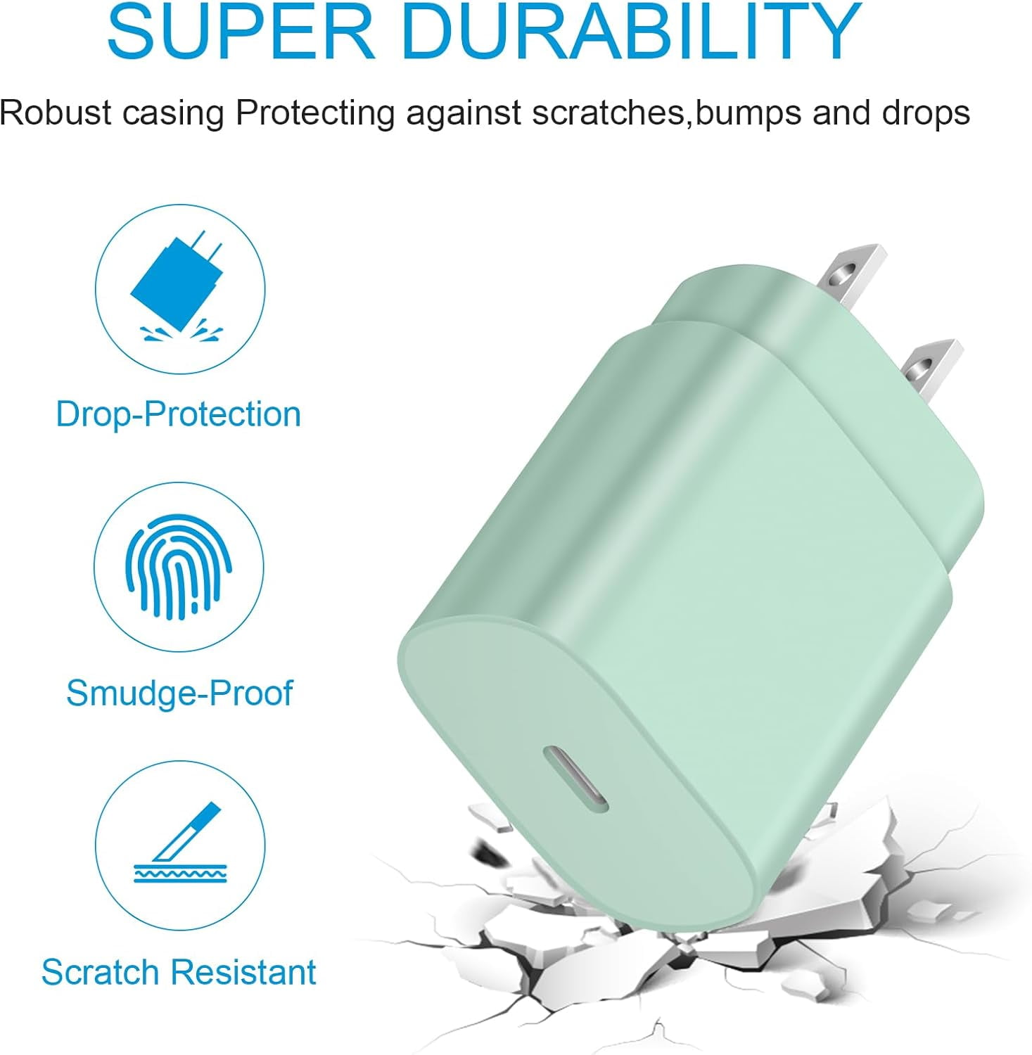 XUERUI-Type C Charger Fast Charging - 25W USB C Charger Block, Android ...