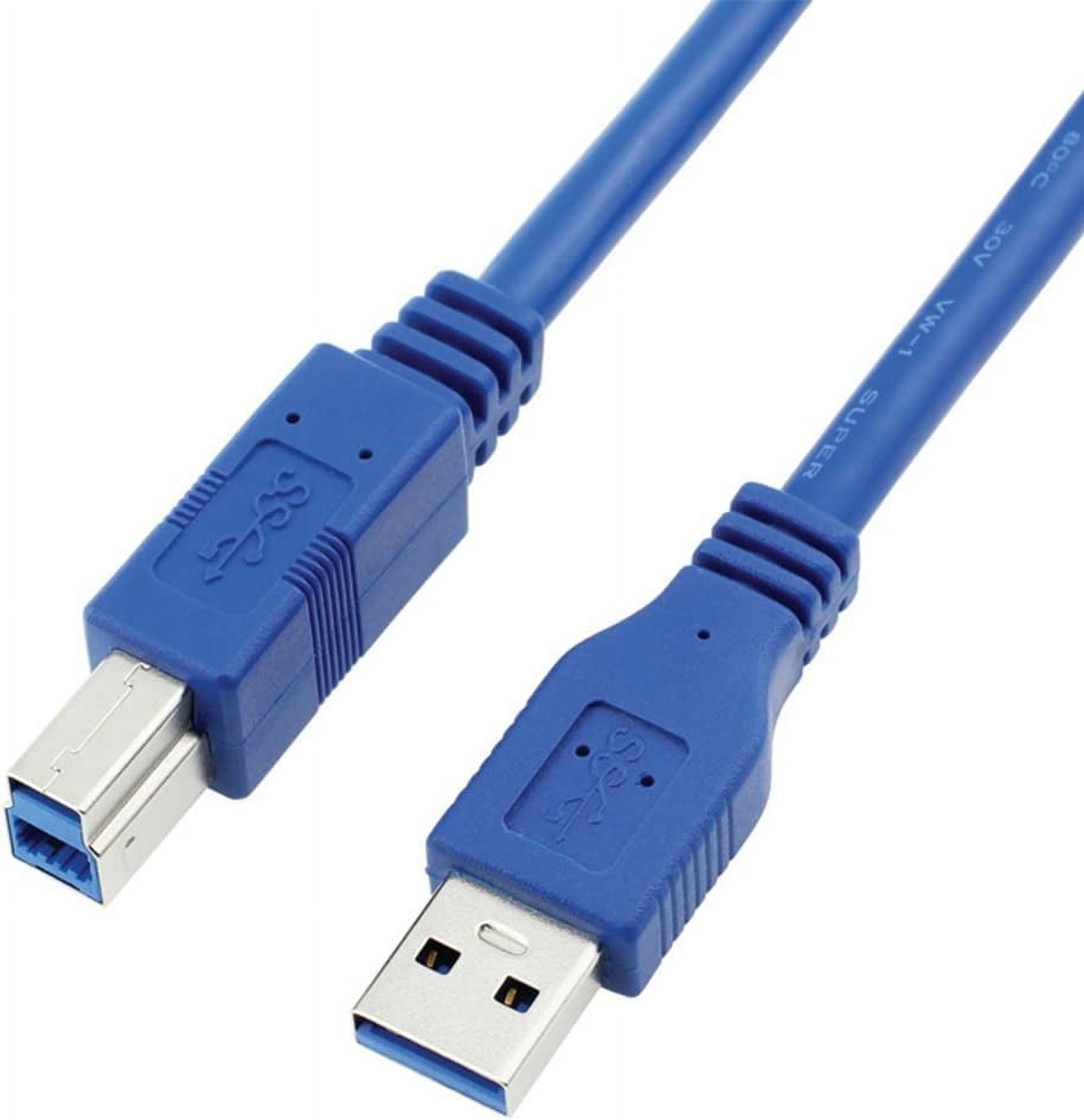 XUERUI-USB 3.0 Cable - Type A-Male to Type B-Male - 2 Feet (0.6 Meters ...