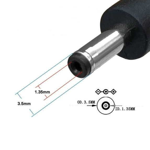 XUERUI-USB to DC 3.5mm Cable, 1m/3.3ft 5V DC Power Cord USB Male to DC ...