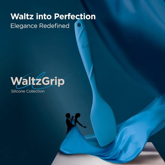 XUERUI-WaltzGrip Platinum Silicone Scraping Spatula: Heat Resistant ...