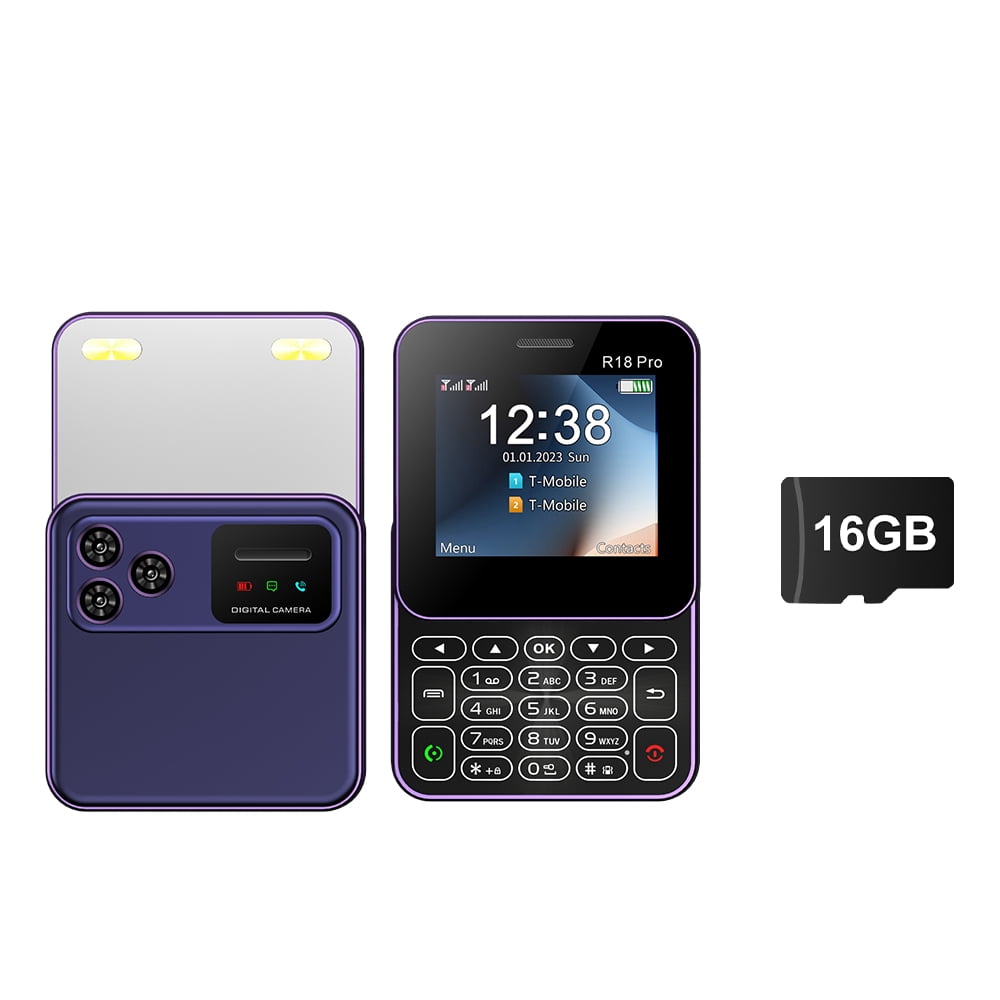XUESEVEN 2G GSM Side Slip Mobile Phone 2.4" Screen 2 Nano SIM Double ...