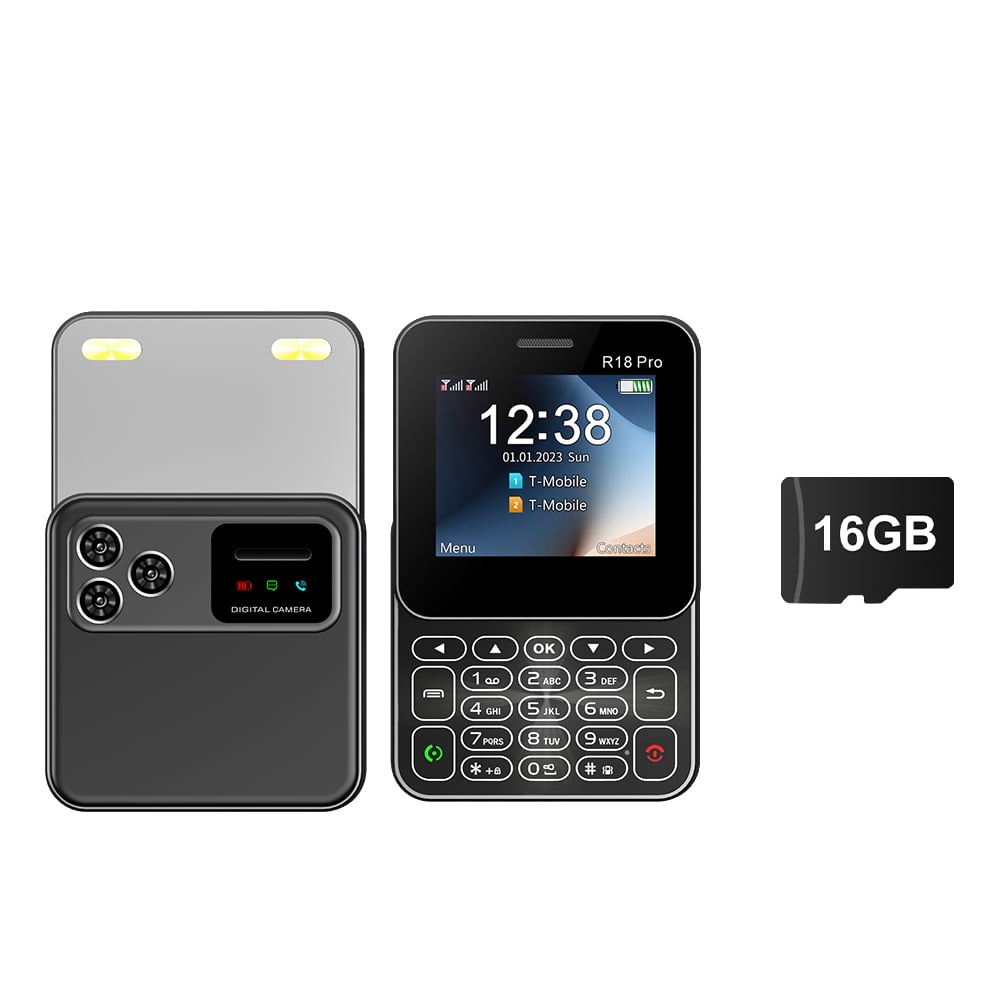 XUESEVEN 2G GSM Side Slip Mobile Phone 2.4" Screen 2 Nano SIM Double ...
