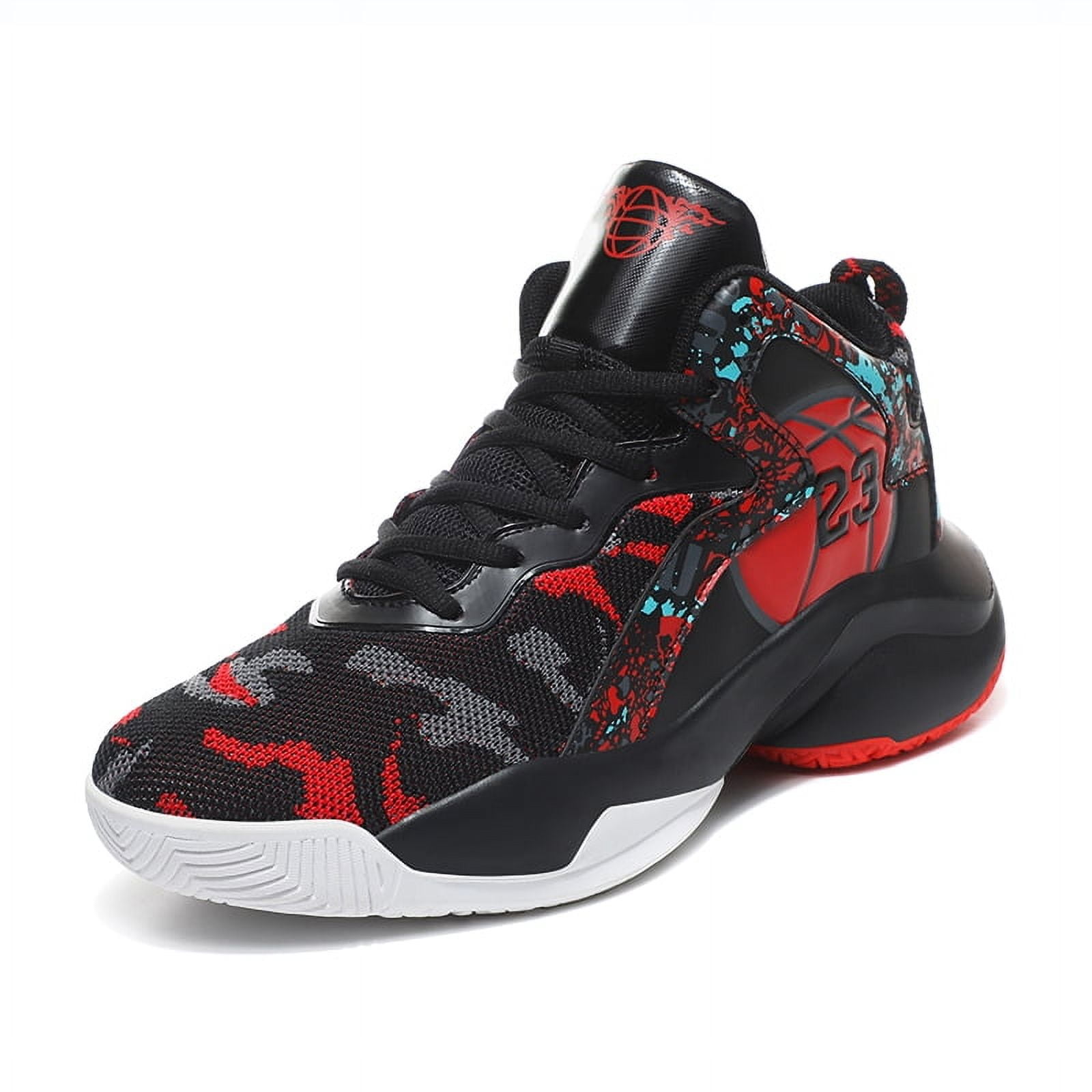 XUET Men's Basketball Shoes with Quick-Lacing System for Easy On/Off ...