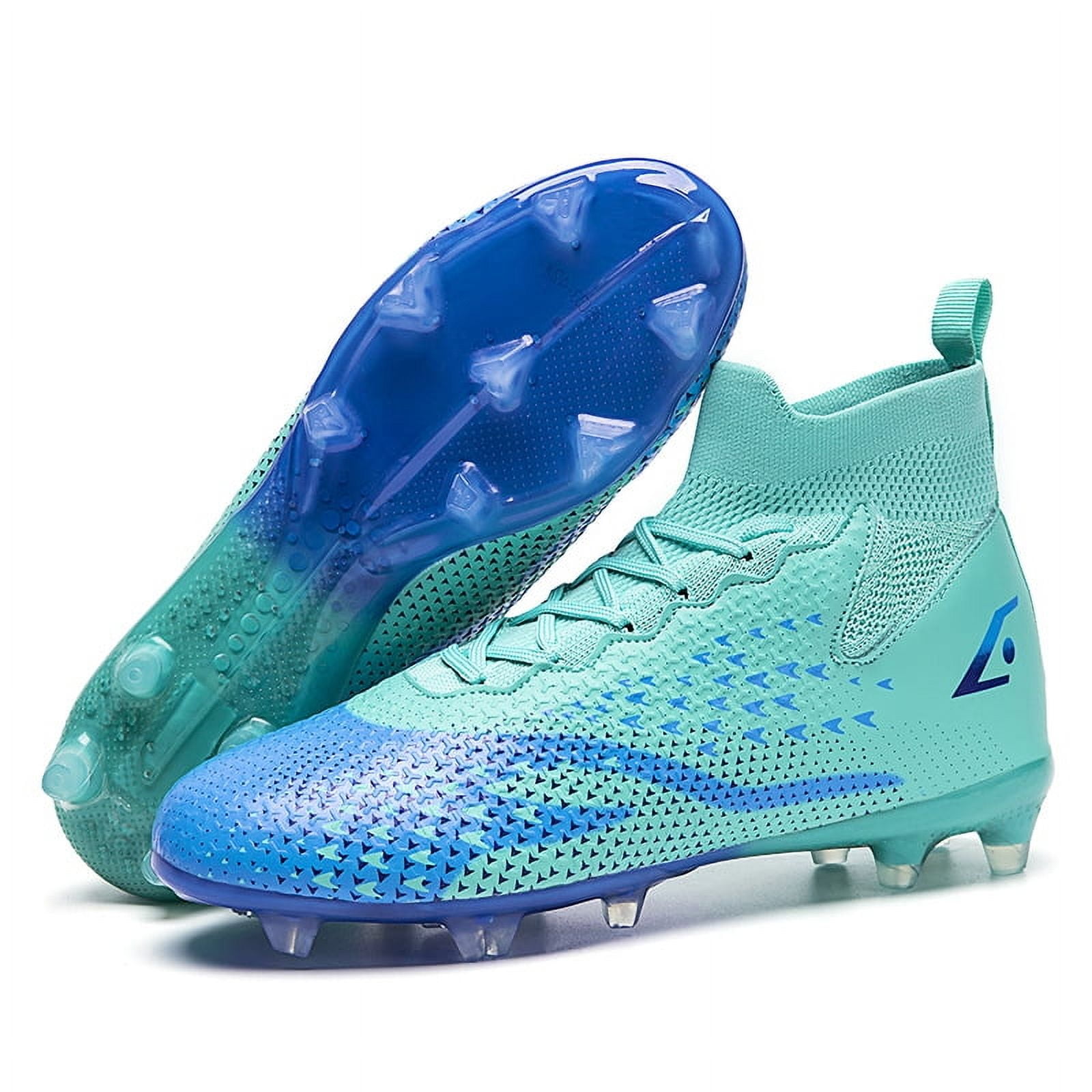 XUET Men's Soccer Cleats High-Top Football Boots for Youth Professional ...