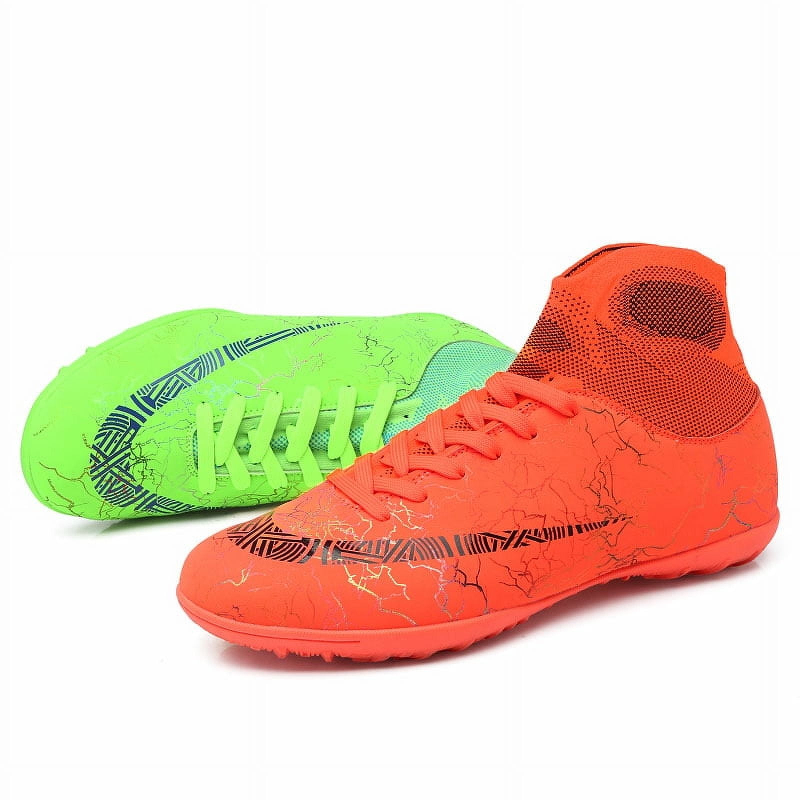 XUET Mens Soccer Cleats Outdoor Spikes: Unisex Football Shoes Indoor ...