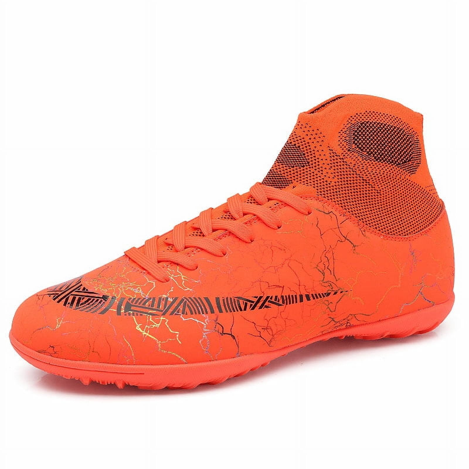 XUET Mens Soccer Cleats Outdoor Spikes: Unisex Football Shoes Indoor ...