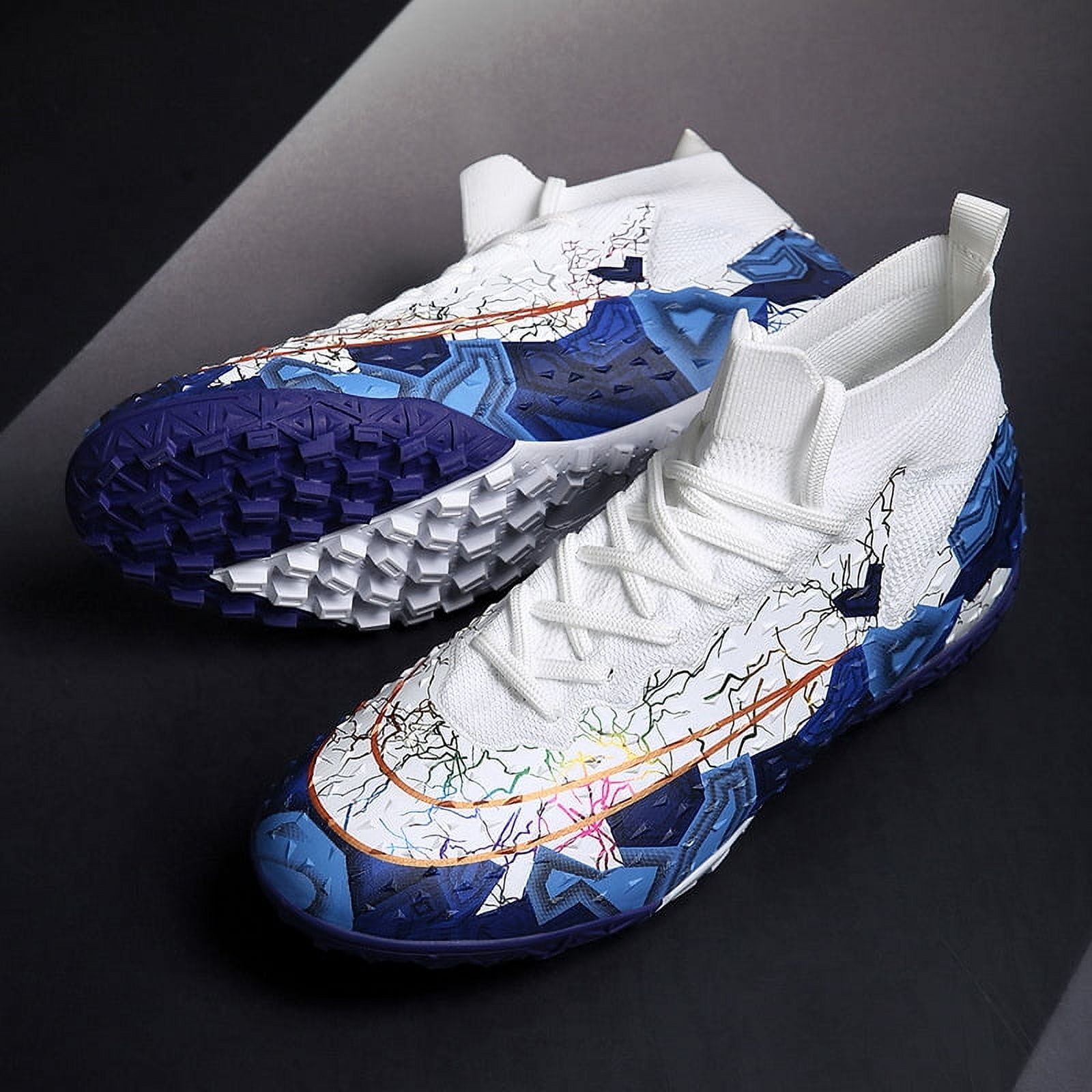 XUET Unisex-Adult Soccer Cleats Lightweight Futsal Training Football ...