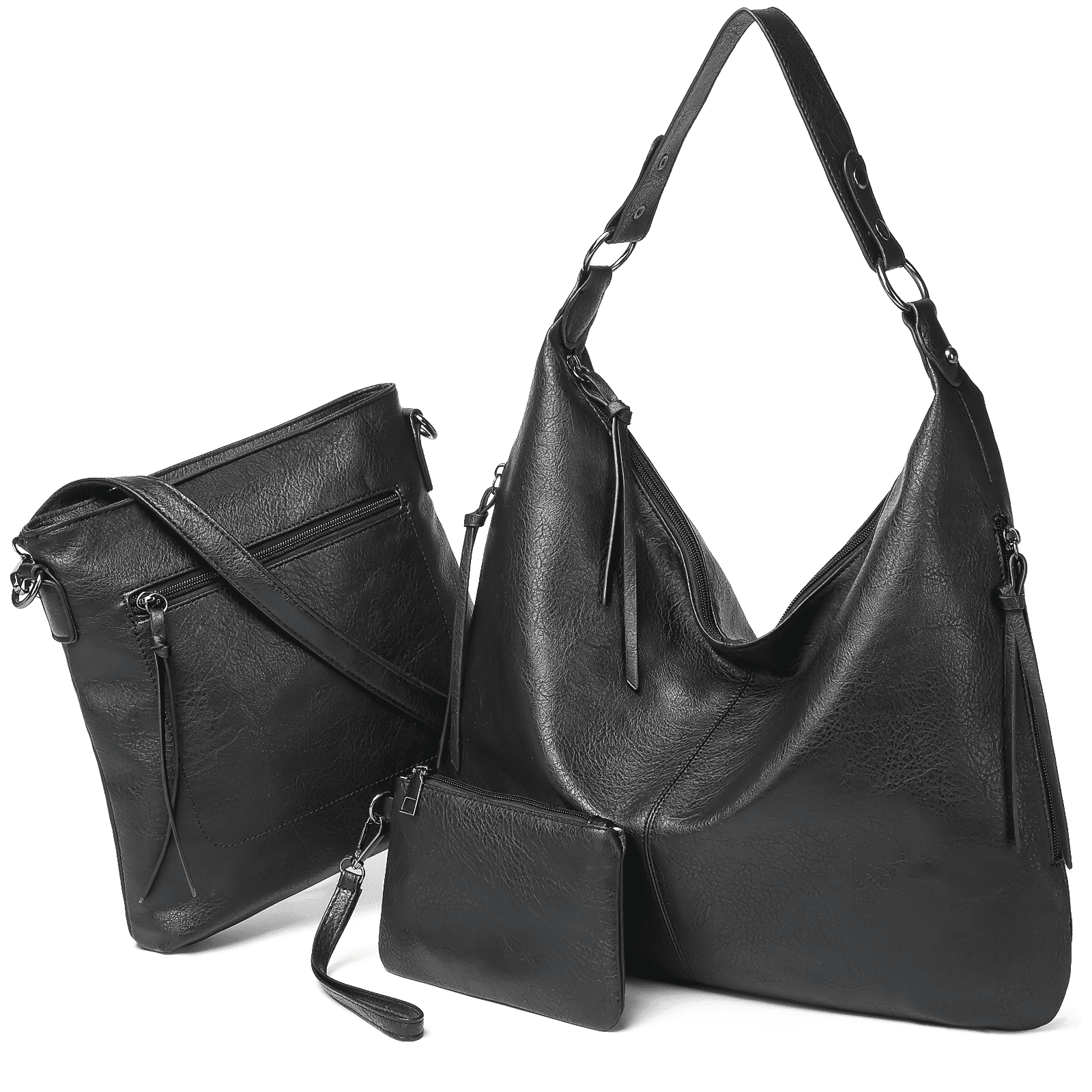 Xueyu Hobo Bags for Women, Large PU Leather Tote with Crossbody Bag and ...