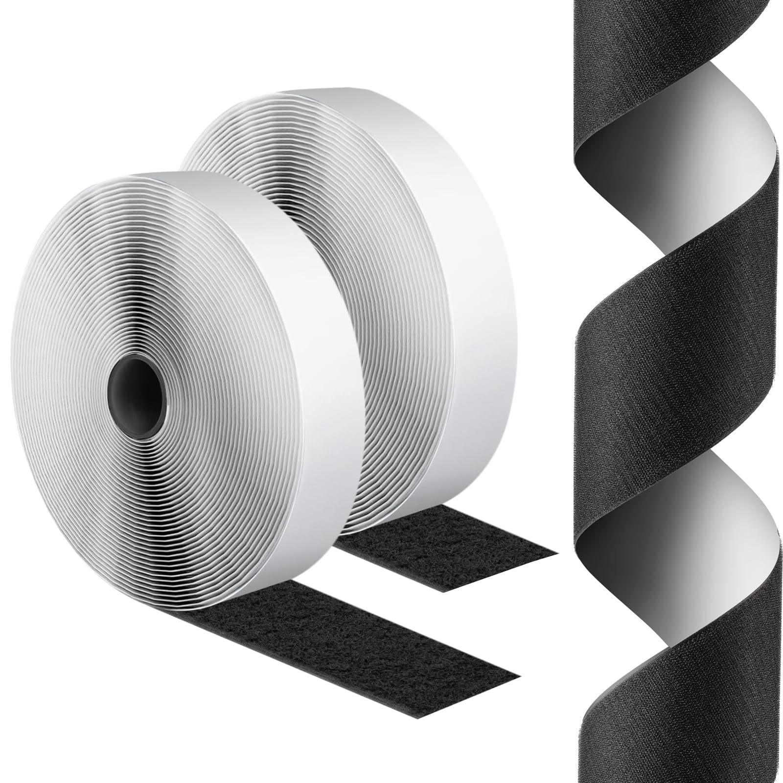 XUEYU Hook and Loop Tape, Heavy Duty Hook and Loop Fasteners with ...