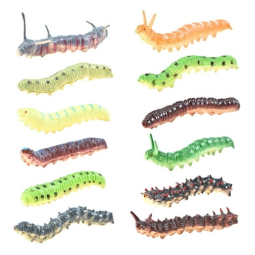 Walmart Original 30 Pcs Magic Twisty Fuzzy Wiggly Worms, Wiggle Fidget ...