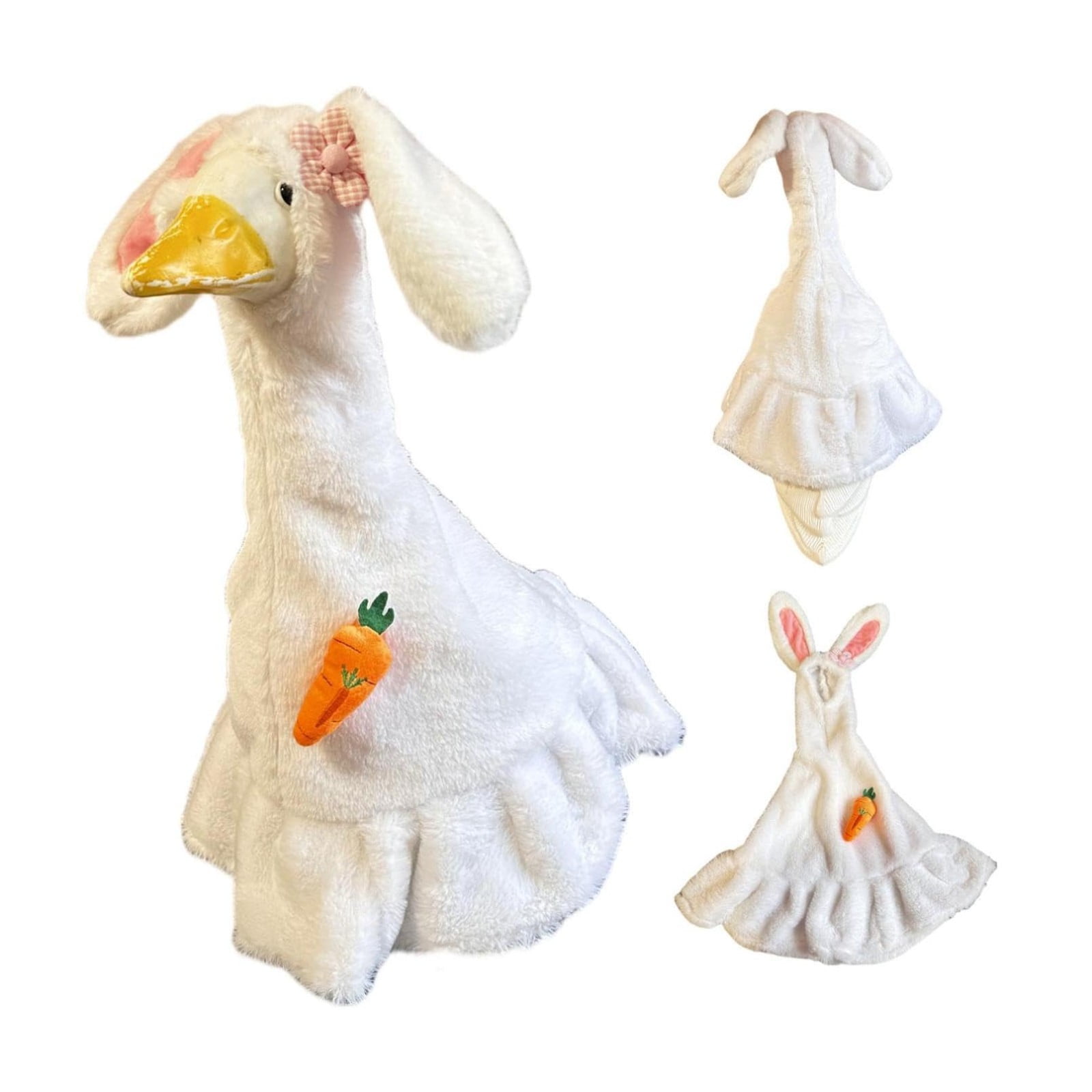 XUFLVPSEF 2025 Easter Bunny Goose Outfit - 23" Adjustable Waterproof ...