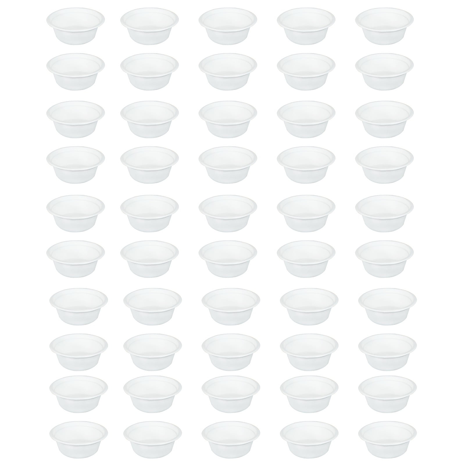 XUFLVPSEF 50-Pack 225ml Round Paper Bowls - Food Grade Disposable Bowl ...