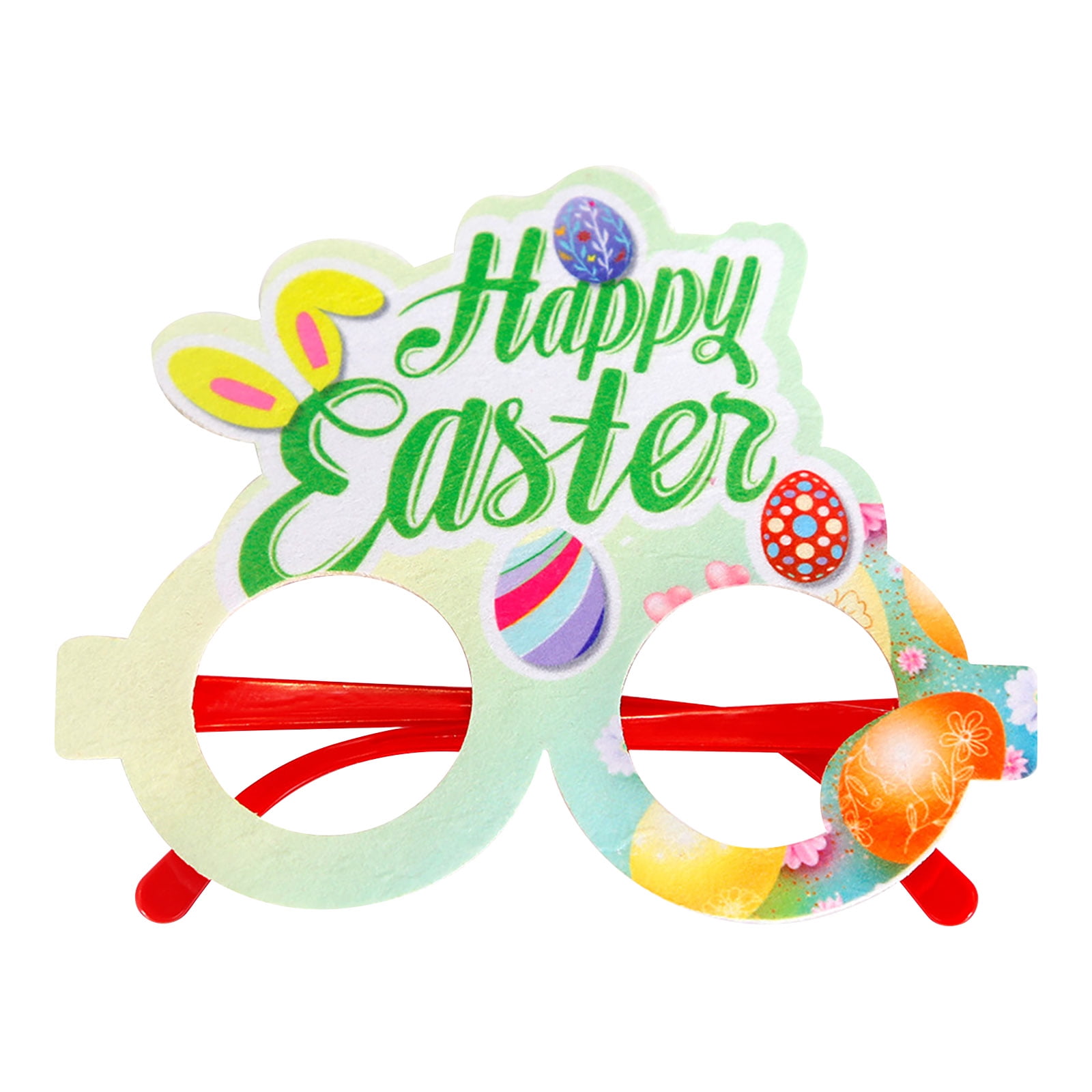 XUFLVPSEF Easter Party Glasses for Kids,Fun Glasses,Easter Bunny Egg ...