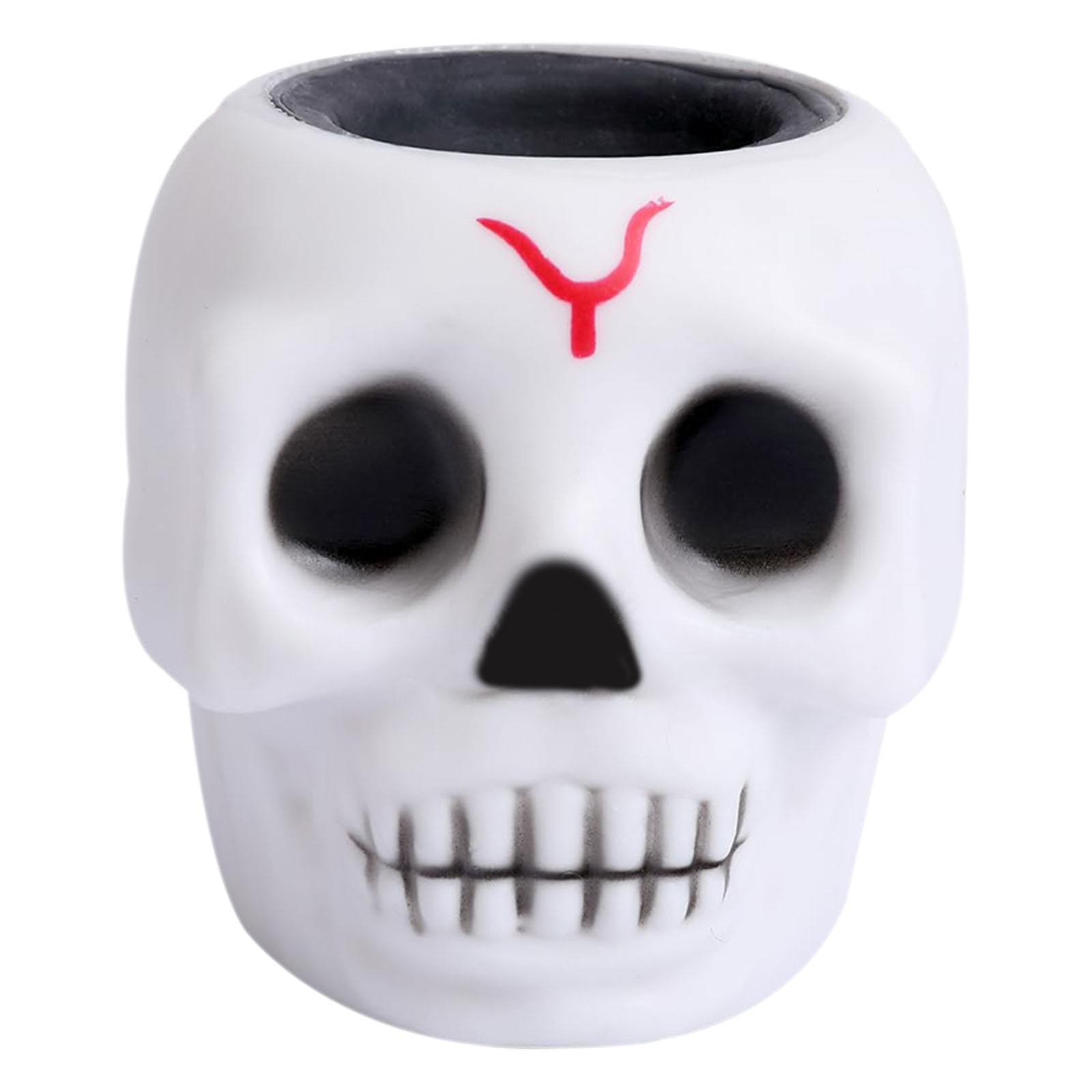 XUFLVPSEF Halloween Skull Squishy Toy, Stretchy Skull Relieve Stress ...