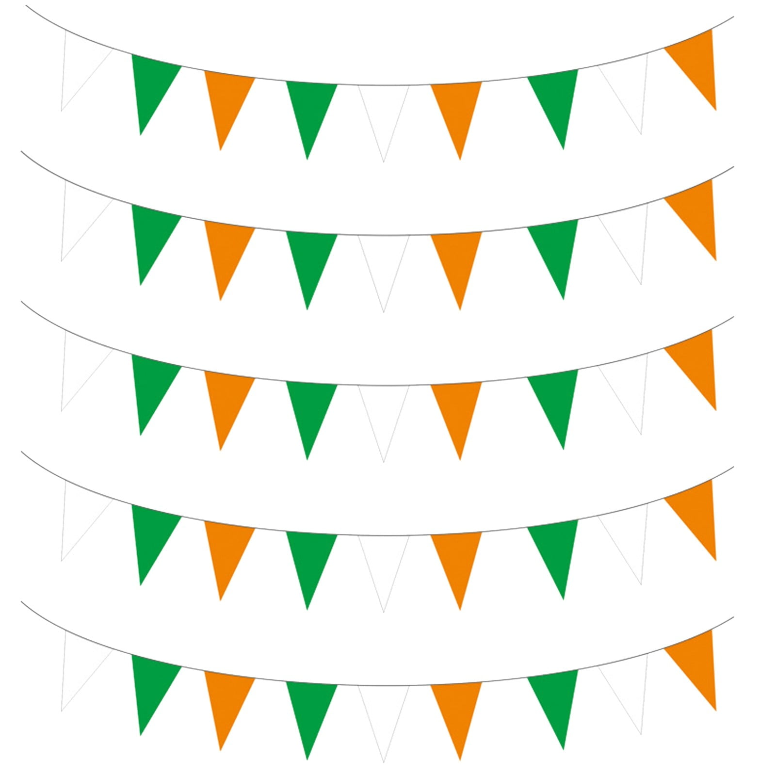 XUFLVPSEF Ireland String Flag Pennant Banner - 9 Flags, 8.26 inch Small ...