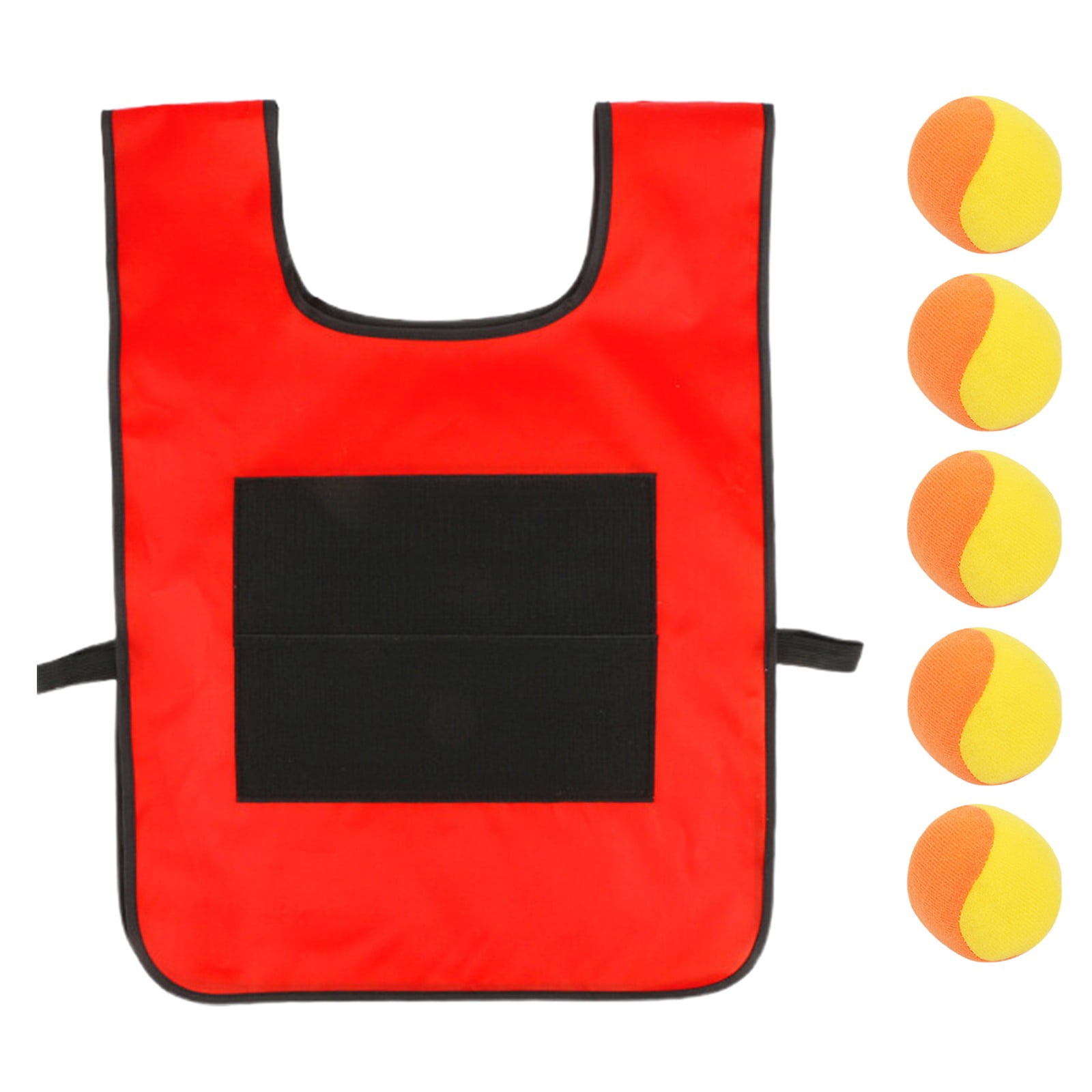 XUFLVPSEF Kids Sticky Ball Vest Set, 16.73x11.42 Inches 1 Sticky ...