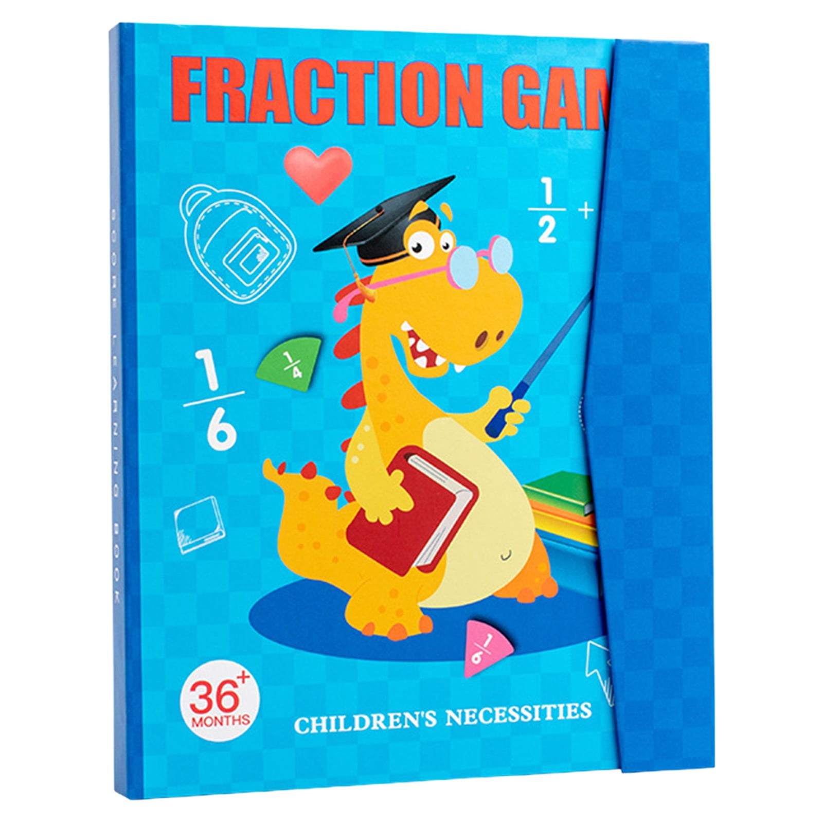 XUFLVPSEF Magnetic Fraction Educational Puzzle, Magnetic Fraction ...