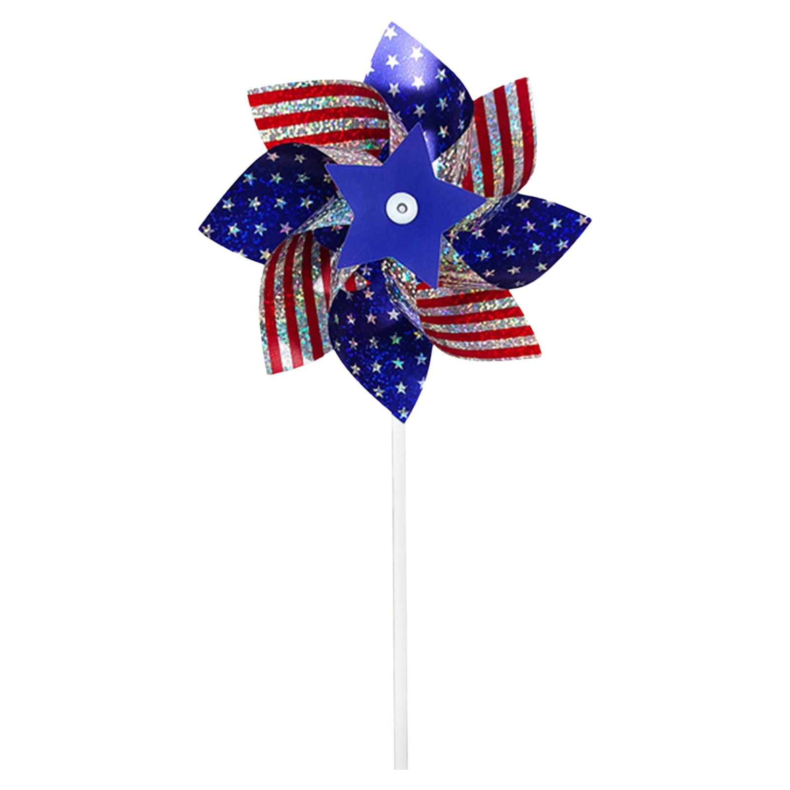 XUFLVPSEF Patriotic Windmill Decor Set of 10 - American Flag July 4th ...