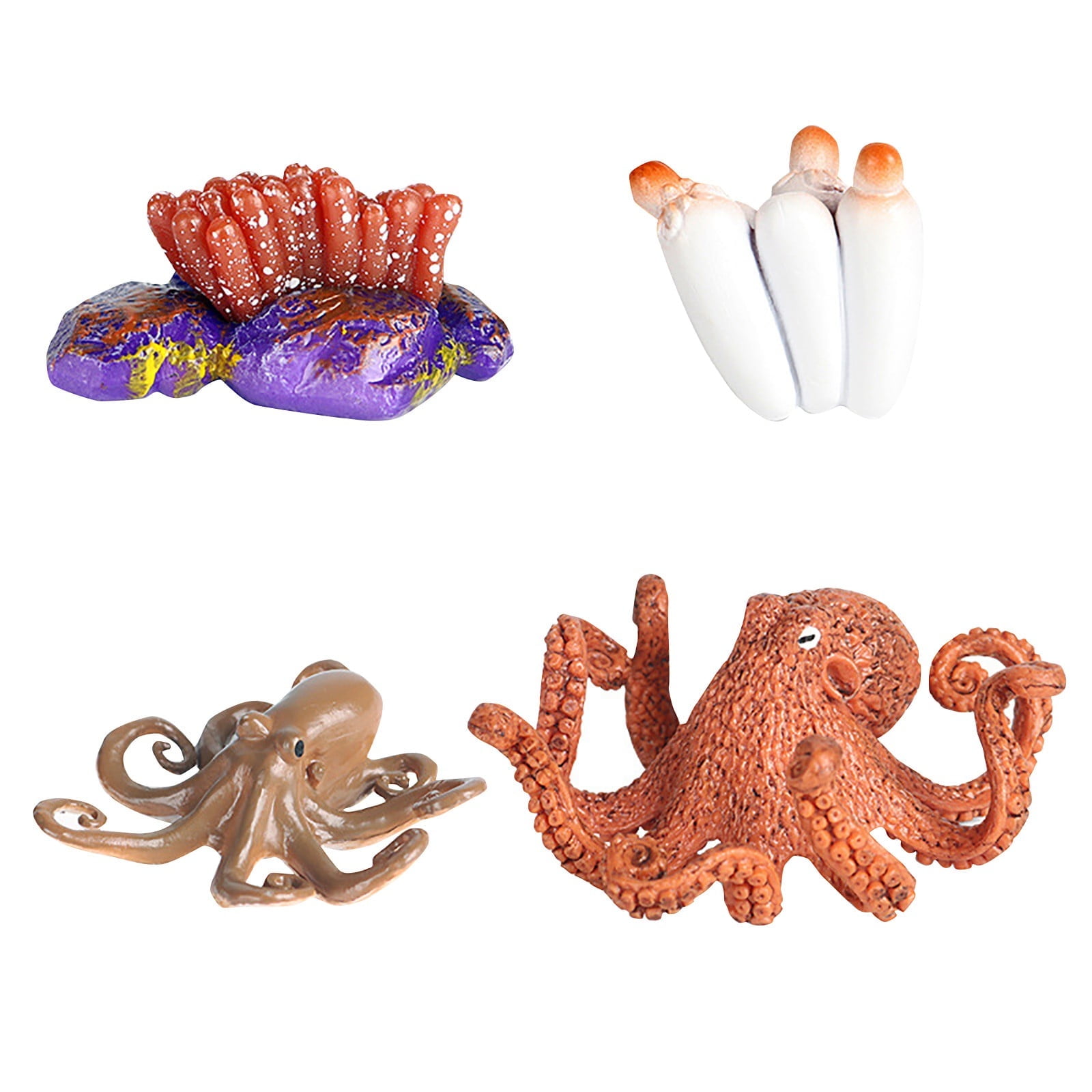 XUFLVPSEF Realistic Ocean Octopus Model Toys, Simulated Sea Life ...