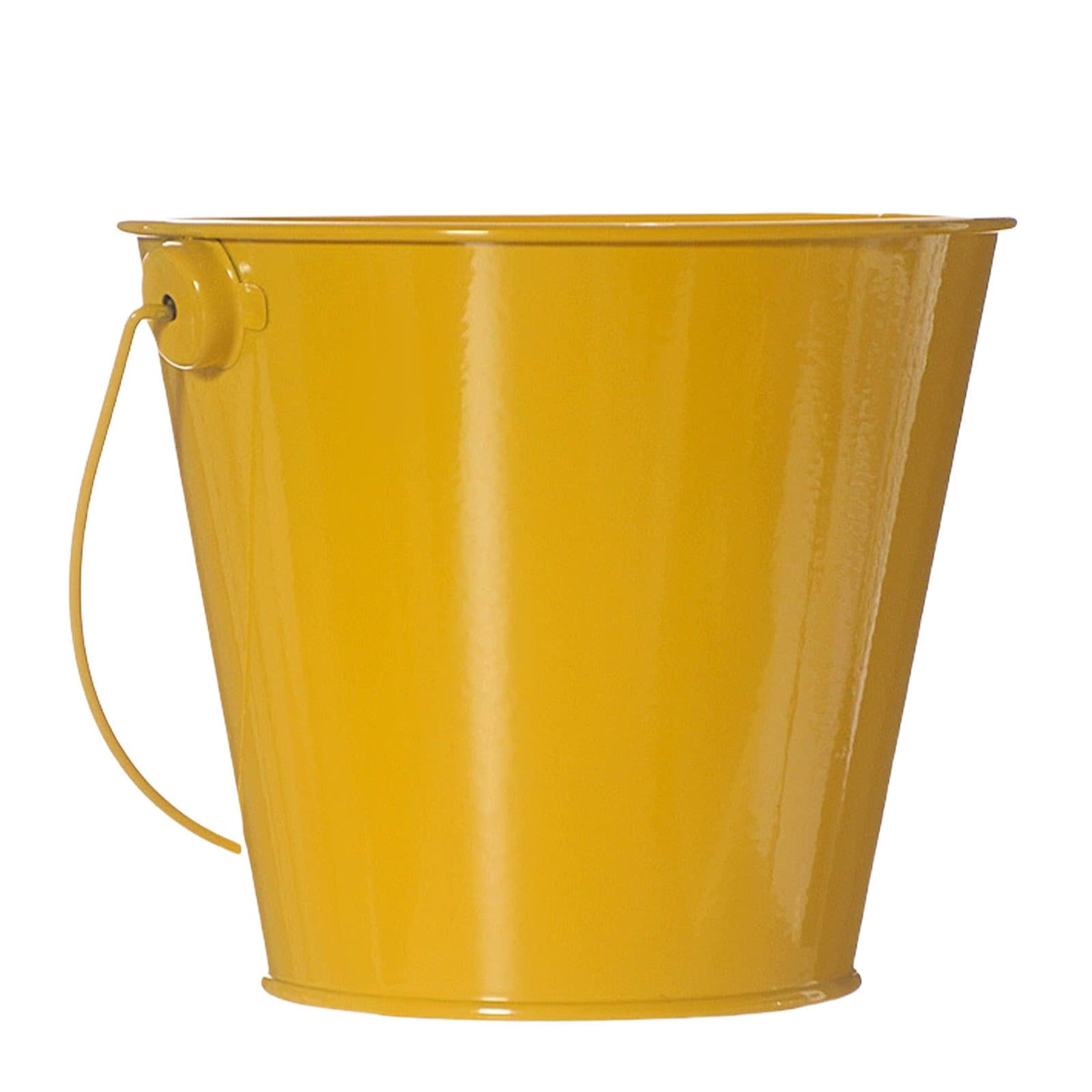 XUFLVPSEF Small Metal Buckets with Handle, 4.7"x 4.1" Galvanized Bucket ...