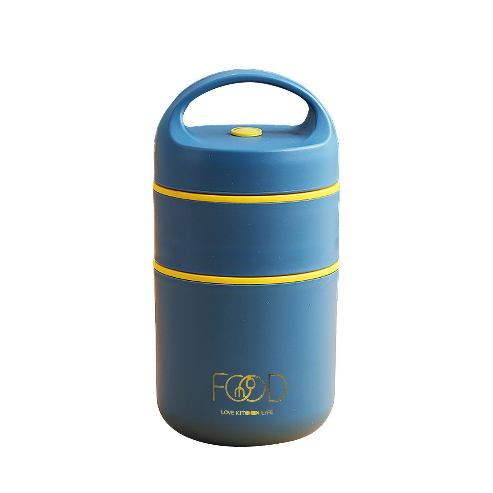 XUFLVPSEF Stackable Stainless Steel Thermal Lunch Box with Handle for ...