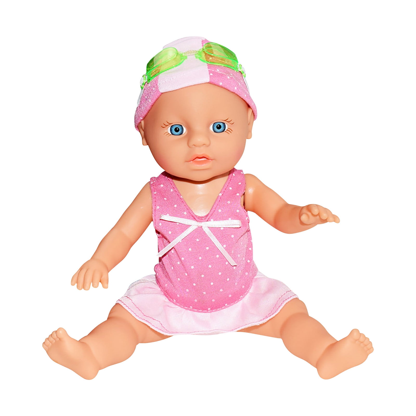 XUFLVPSEF Swimming Baby Doll in Water Waterproof Swimming Doll for ...