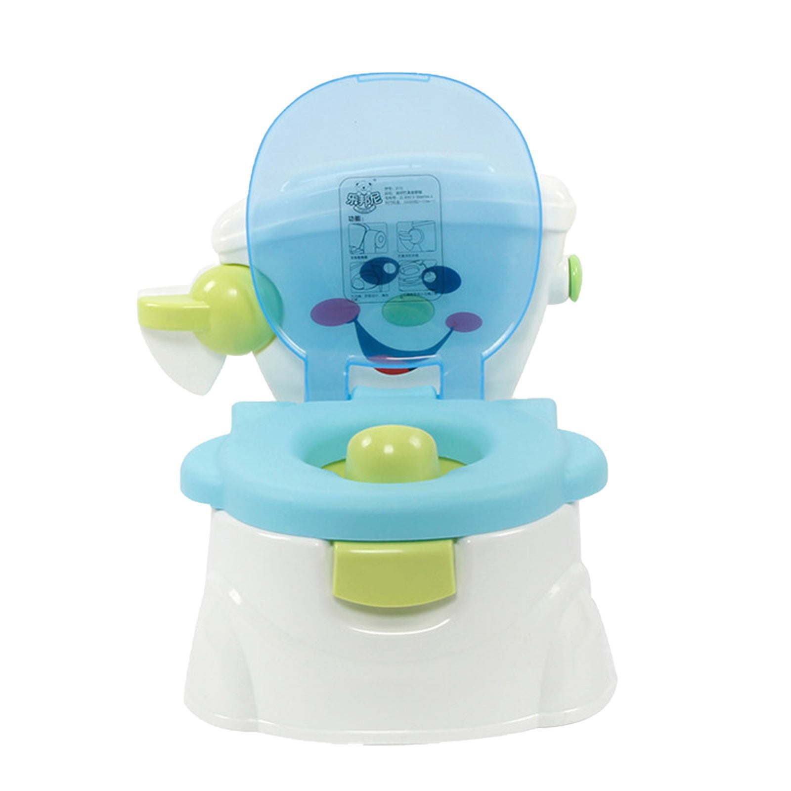 XUFLVPSEF Toddler Potty Training Toilet All-in-One Potty Chair Toilet ...