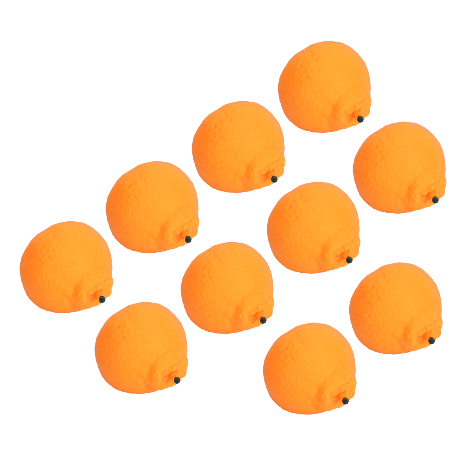 XUHOG 10pcs Squeeze Toys Lifelike Orange Squish Toys Cute Fruit Stress ...