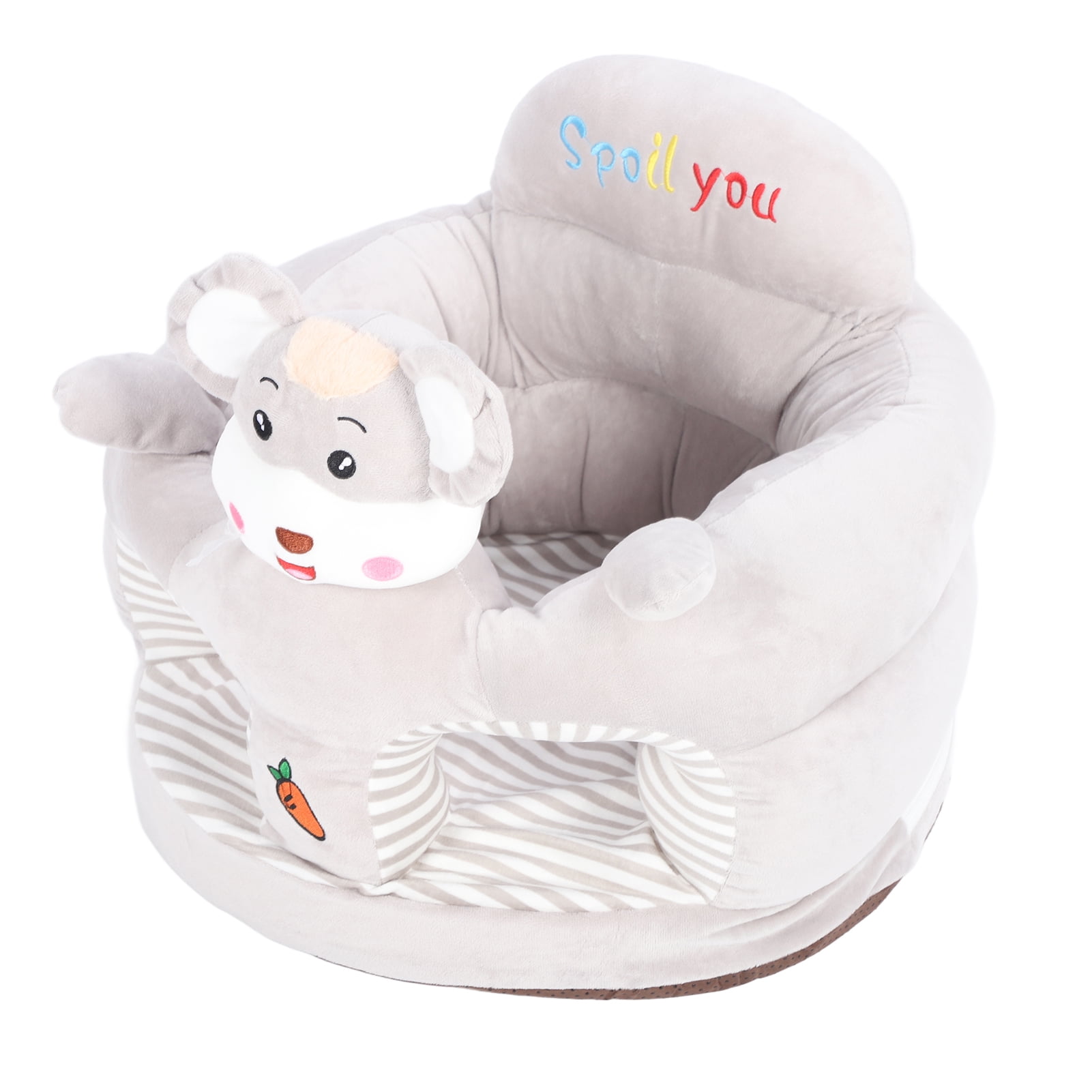 XUHOG Baby Support Sofa Chair Animal Shaped Soft Plush Keep Sitting ...