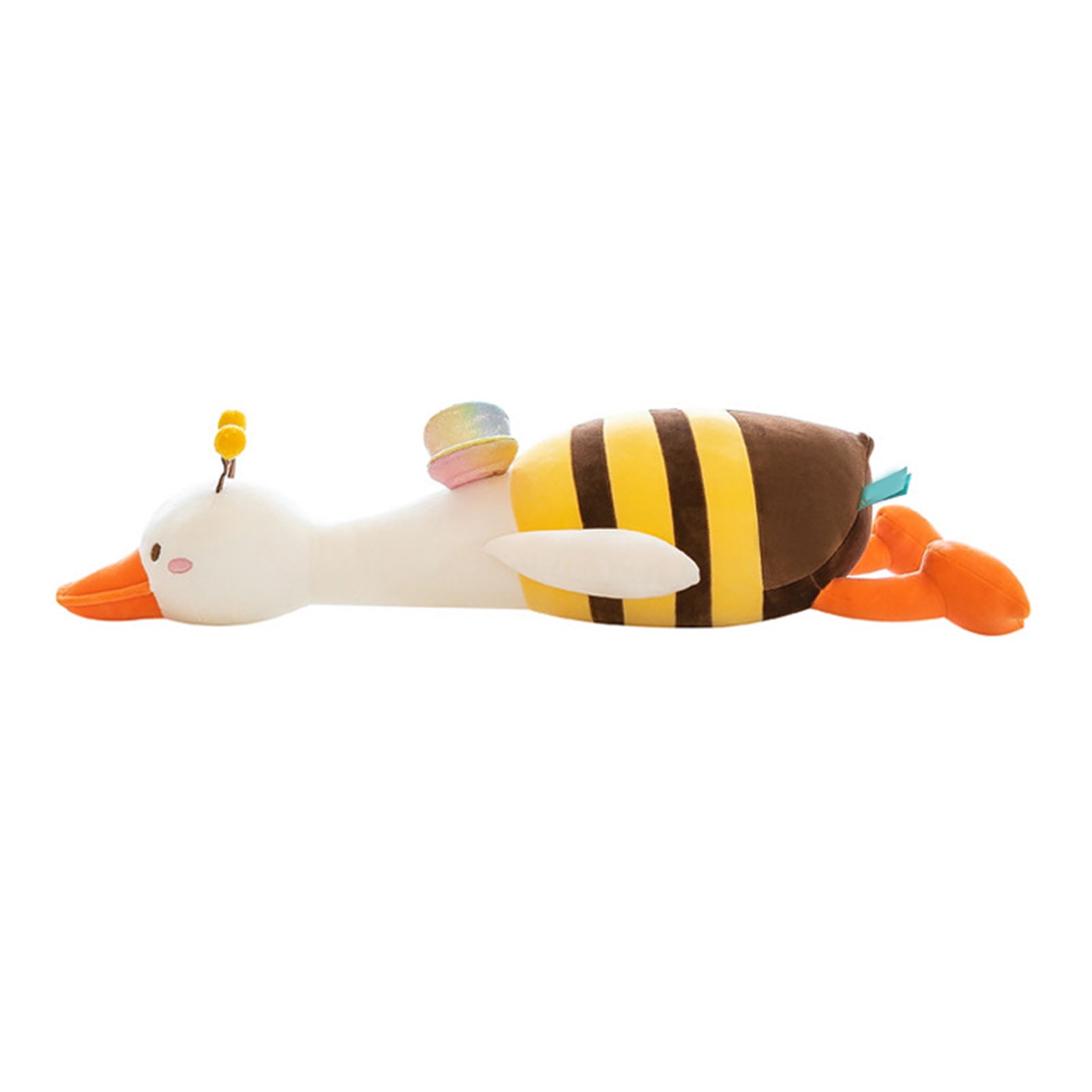 XUHOG Duck Bee Plush Toy Honeybee Duck Hugging Pillow Cute Stuffed ...