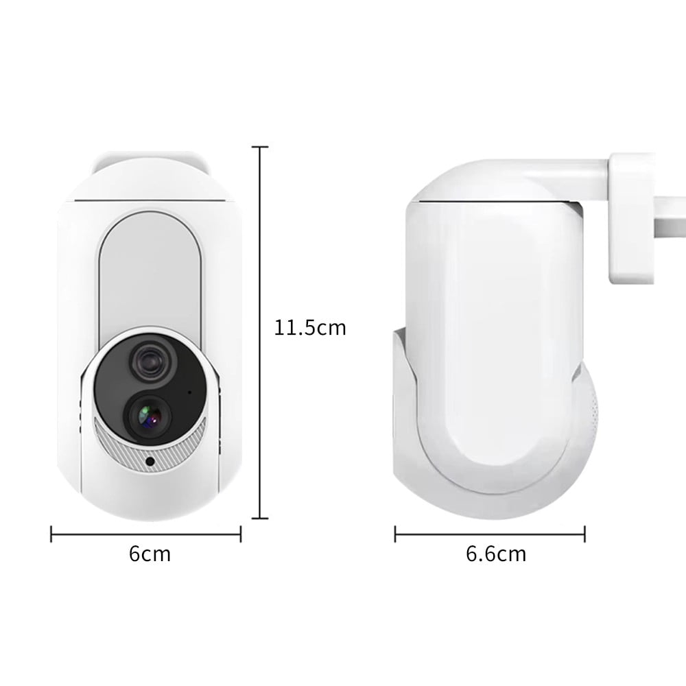 XUHOG K1 All-in-one Wall-mounted Home Camera with Clock Display 1080P ...
