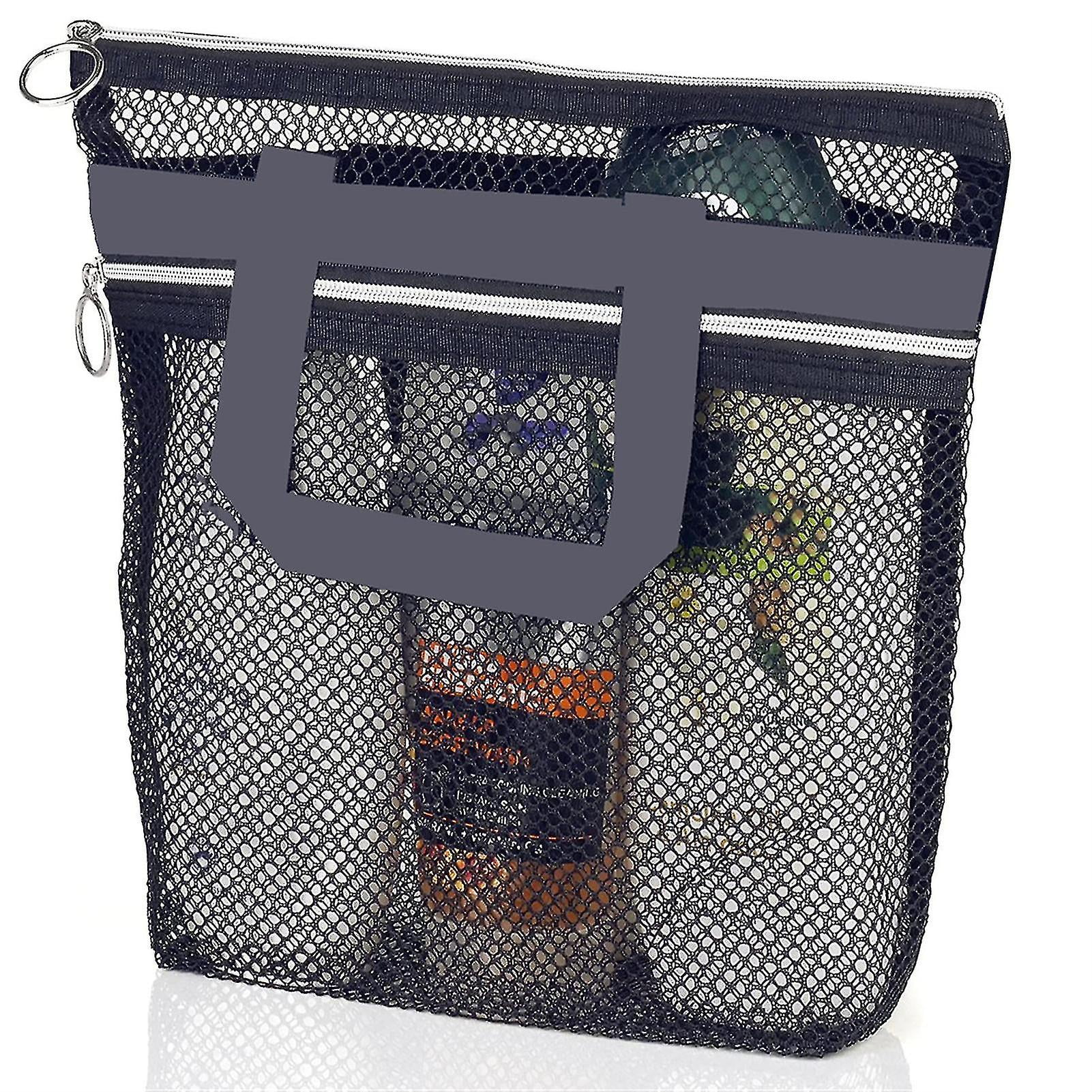 XUHOG Mesh Shower Tote Bag Portable With Handle Bath Organizer For ...