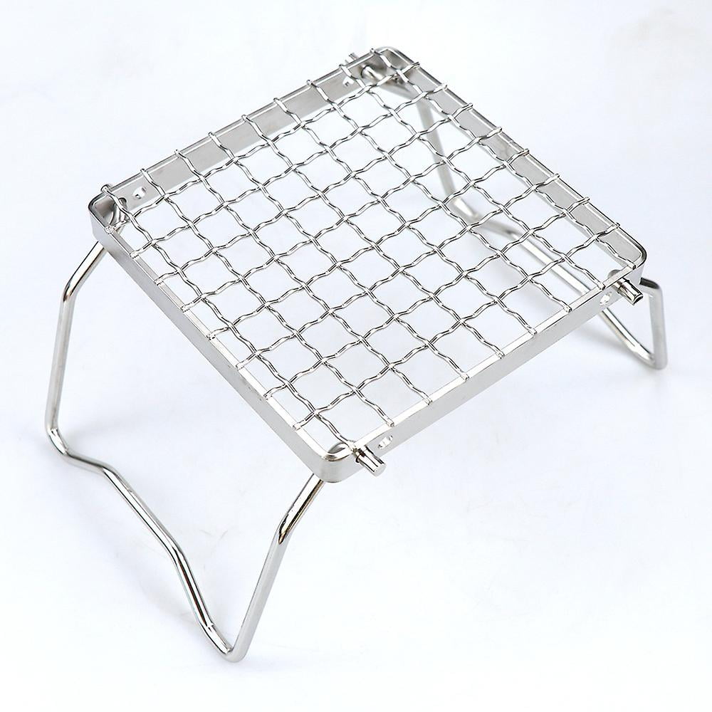 XUHOG Mini Foldable Cooking Rack, Encrypted BBQ Grill with Portable Gas ...