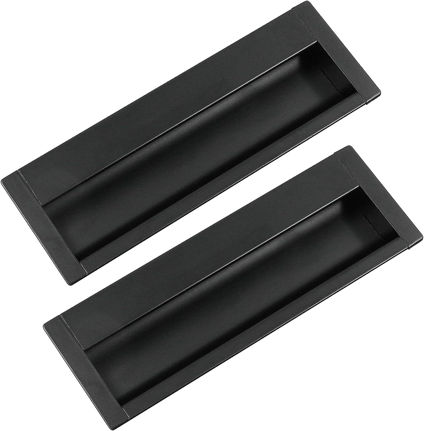 XUHOG Pack Recessed Sliding Door Handle, Furniture Handle, Hidden Shell ...