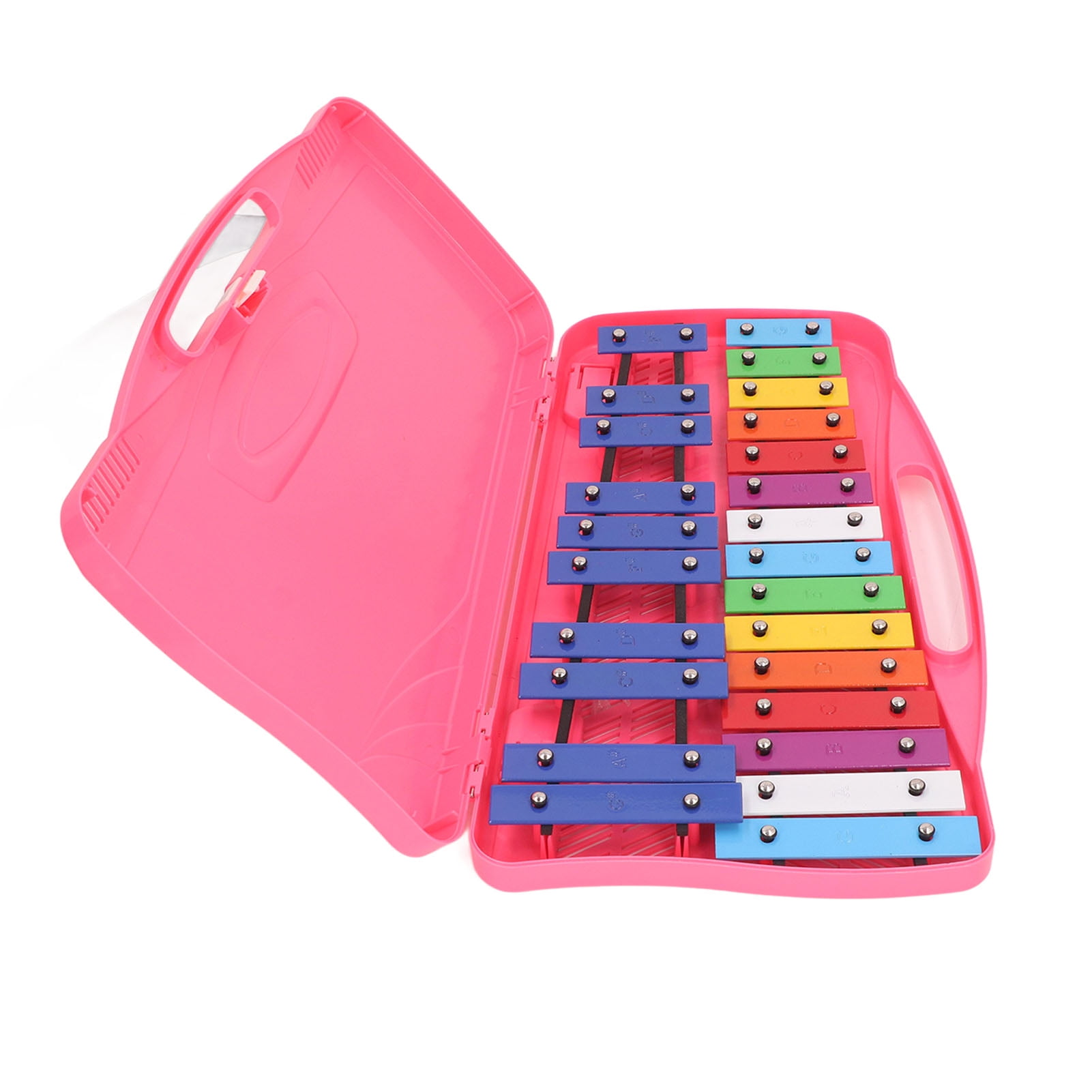 XUHOG Percussion Musical Instrument Colorful Metal Keys Hand Knock ...