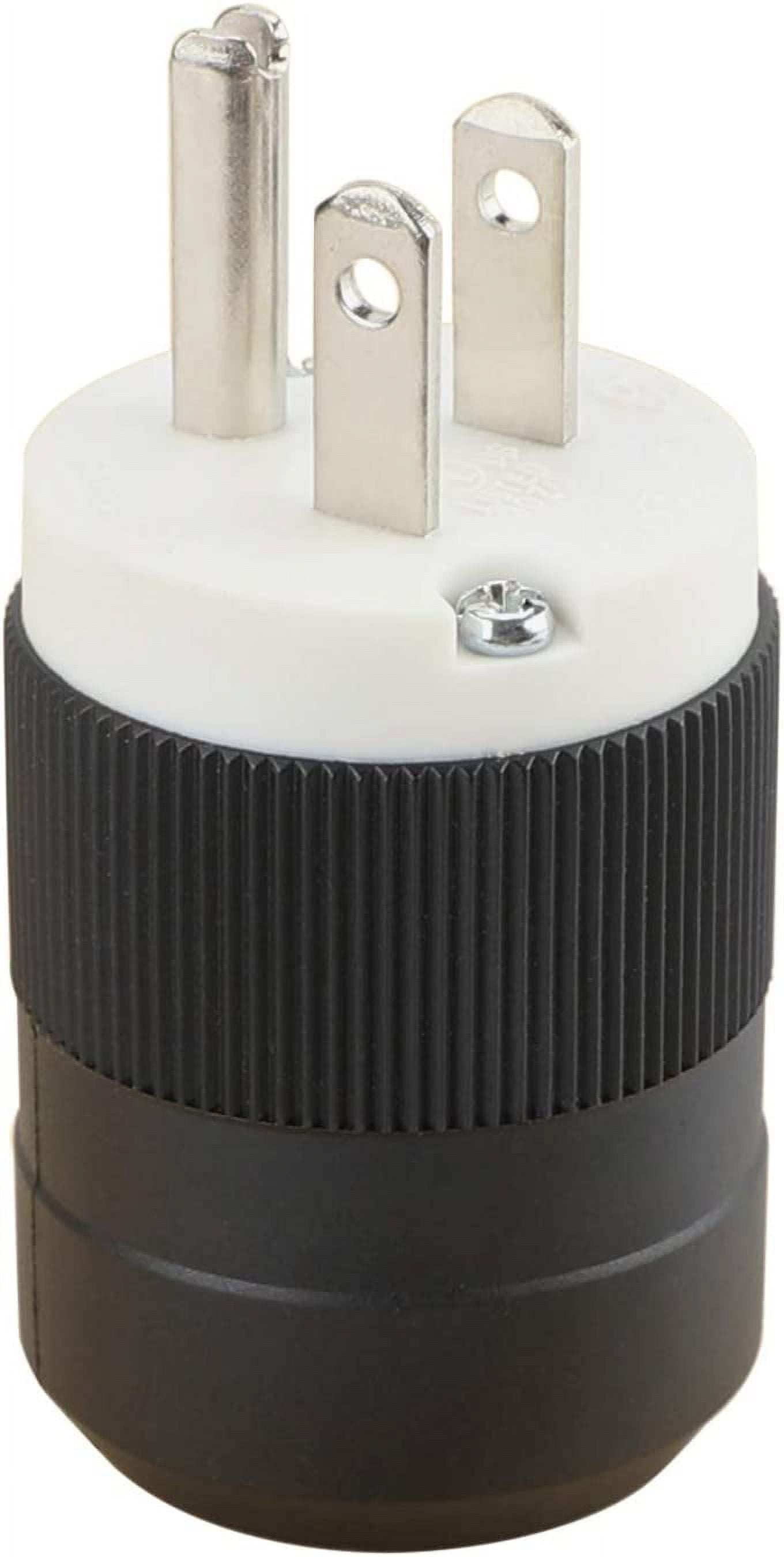 XUHOG Power Plug, 5-15P Locking Grounding 15A 125V Plug Male 3-Prong ...