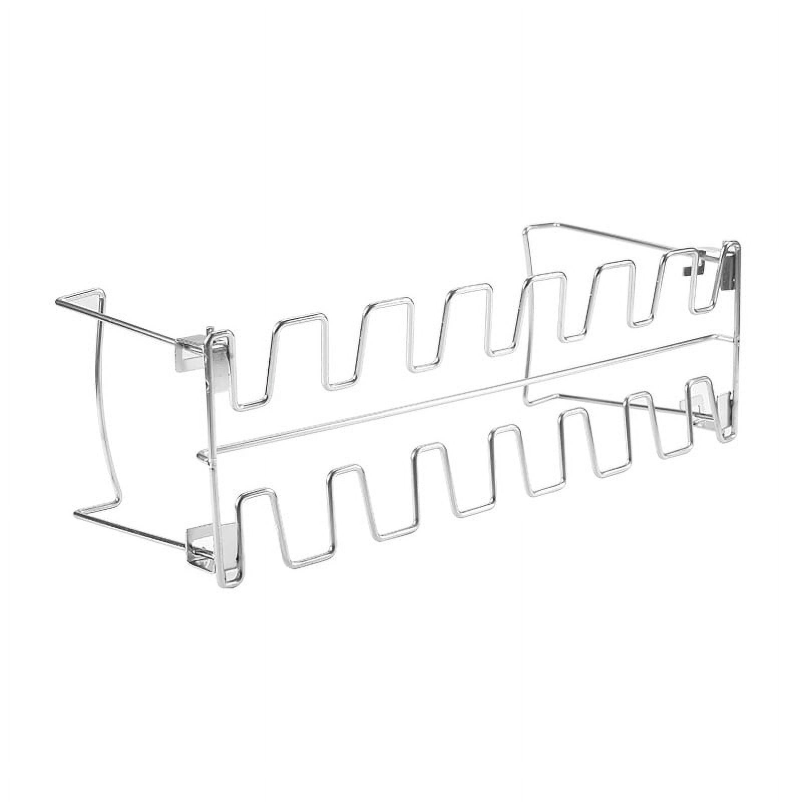XUHOG Stainless steel folding chicken leg rack home oven barbecue plate ...