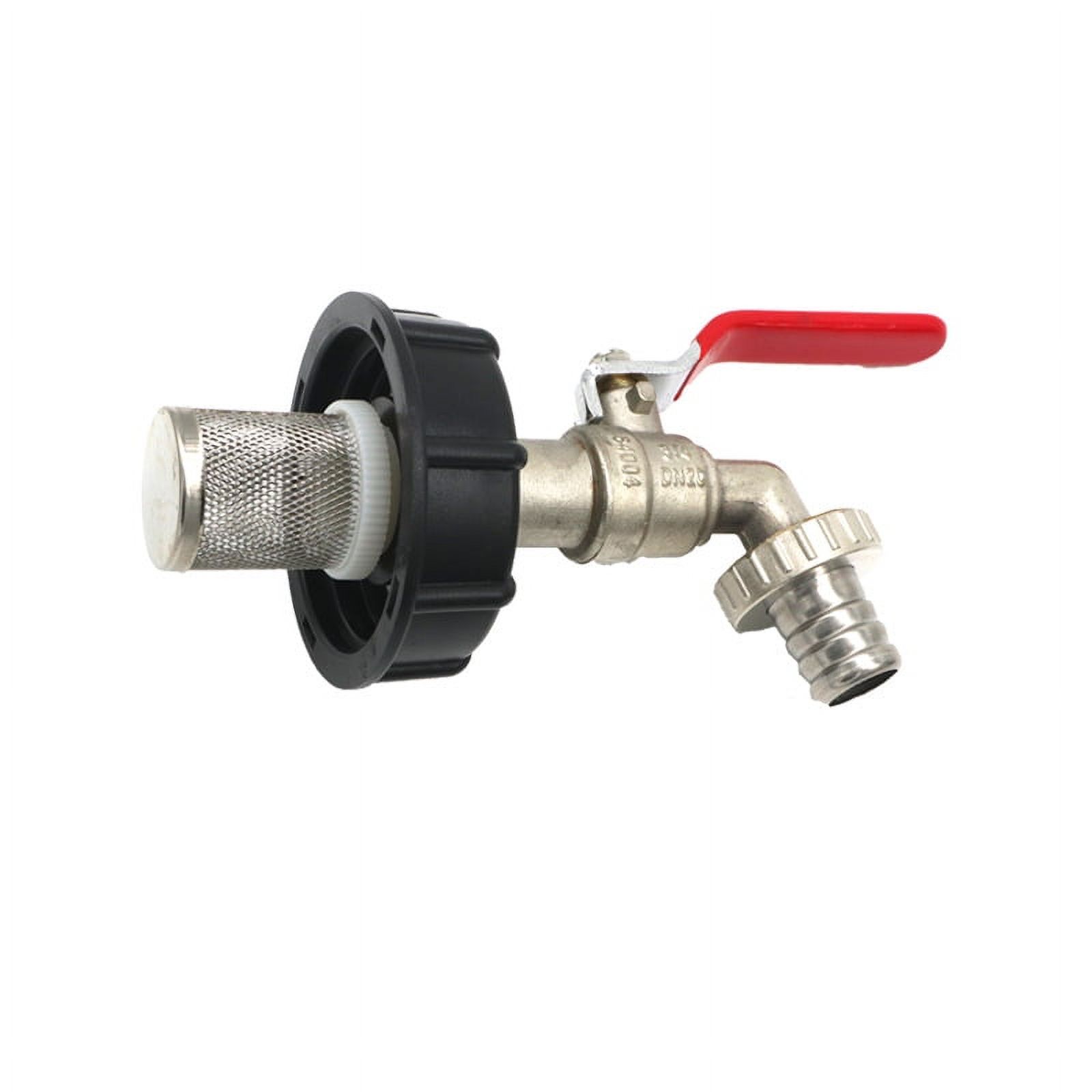 XUHOG Tank Tap Brass Tank Connector IBC Tank Adapter S60x6 Tank Adapter ...