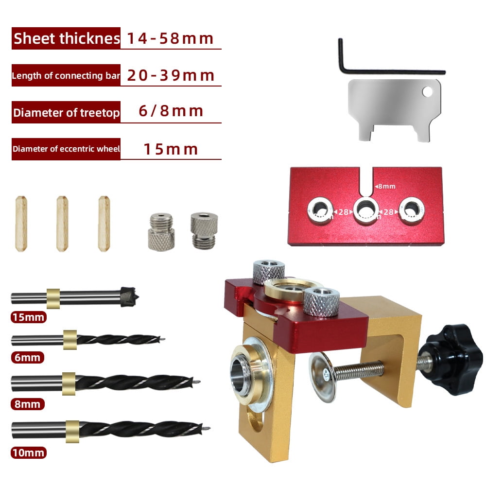 XUHOG Woodworking Dowel Locator Woodworking Tools Furniture Punch ...