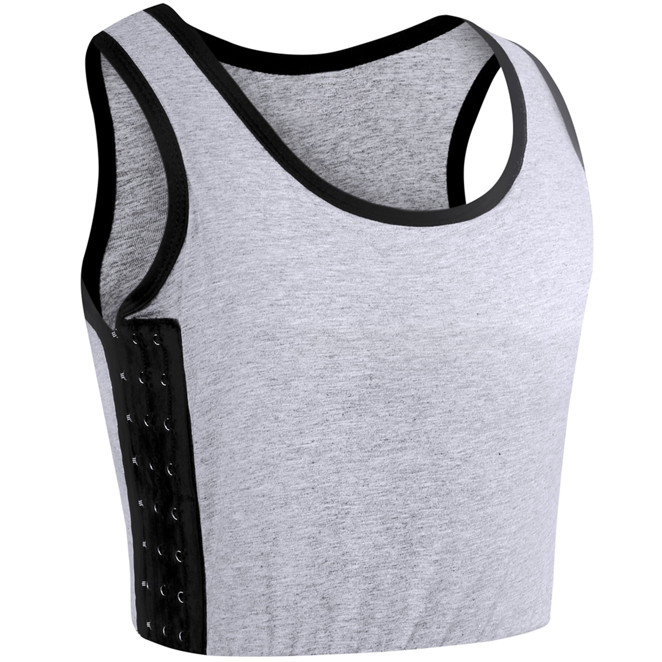 XUJI Women Chest Binder Breast Binder Bra Breathable Corset Vest Tank ...