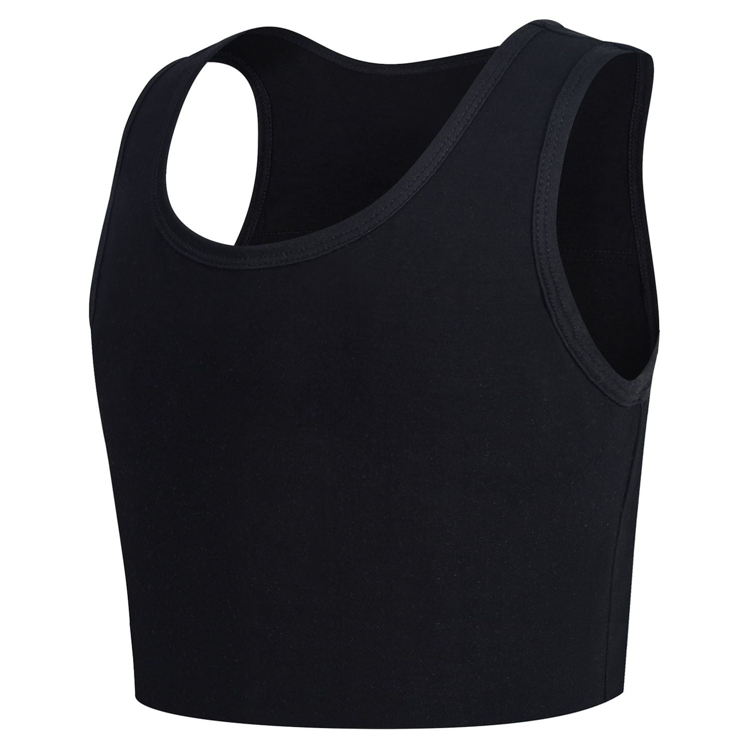 XUJI Women Elastic Band FTM Chest Binder Tank Top (BL, M) - Walmart.com