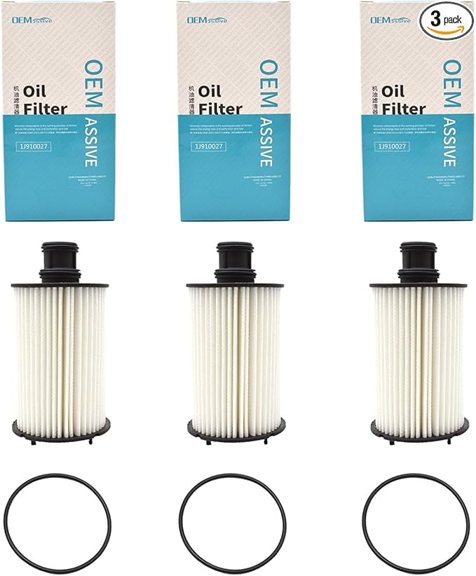 XUKEY 3PCS LR011279 Oil Filter for Land Rover,Engine Oil Filter for ...
