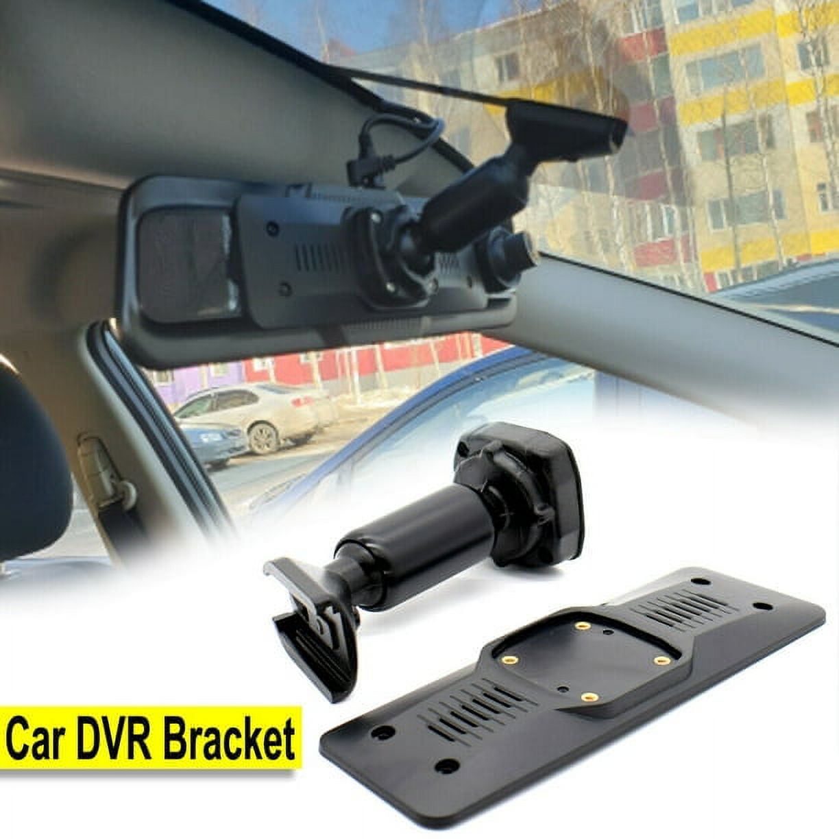 Yiyasu Rear View Car DVR Kit: Mirror Bracket Mounting Back Plate Panel ...